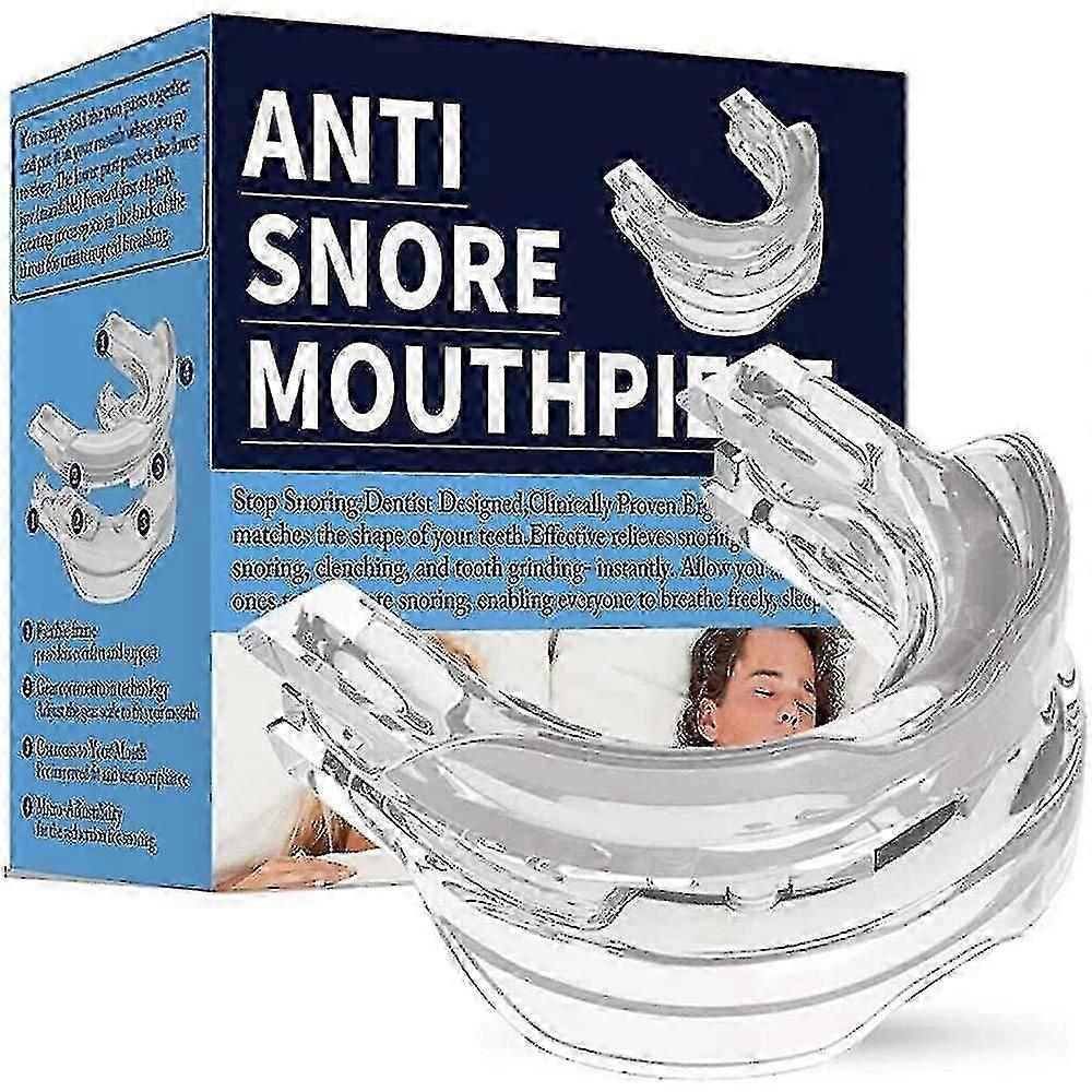 Snore Guard - Anti-snoring Mandibular Mouthpiece Device Sleep Apnoea ...