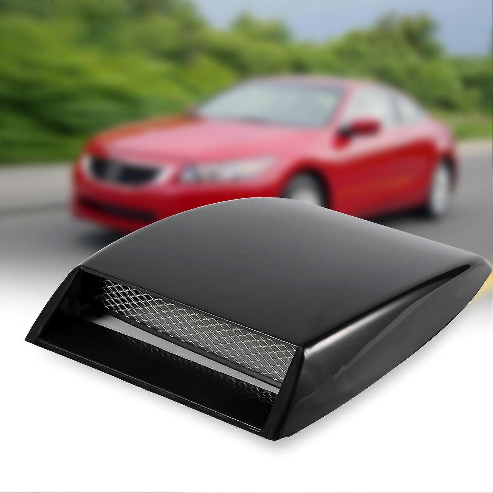 1x Universal Car Decorative Air Flow Intake Scoop Bonnet Vent Cover ...