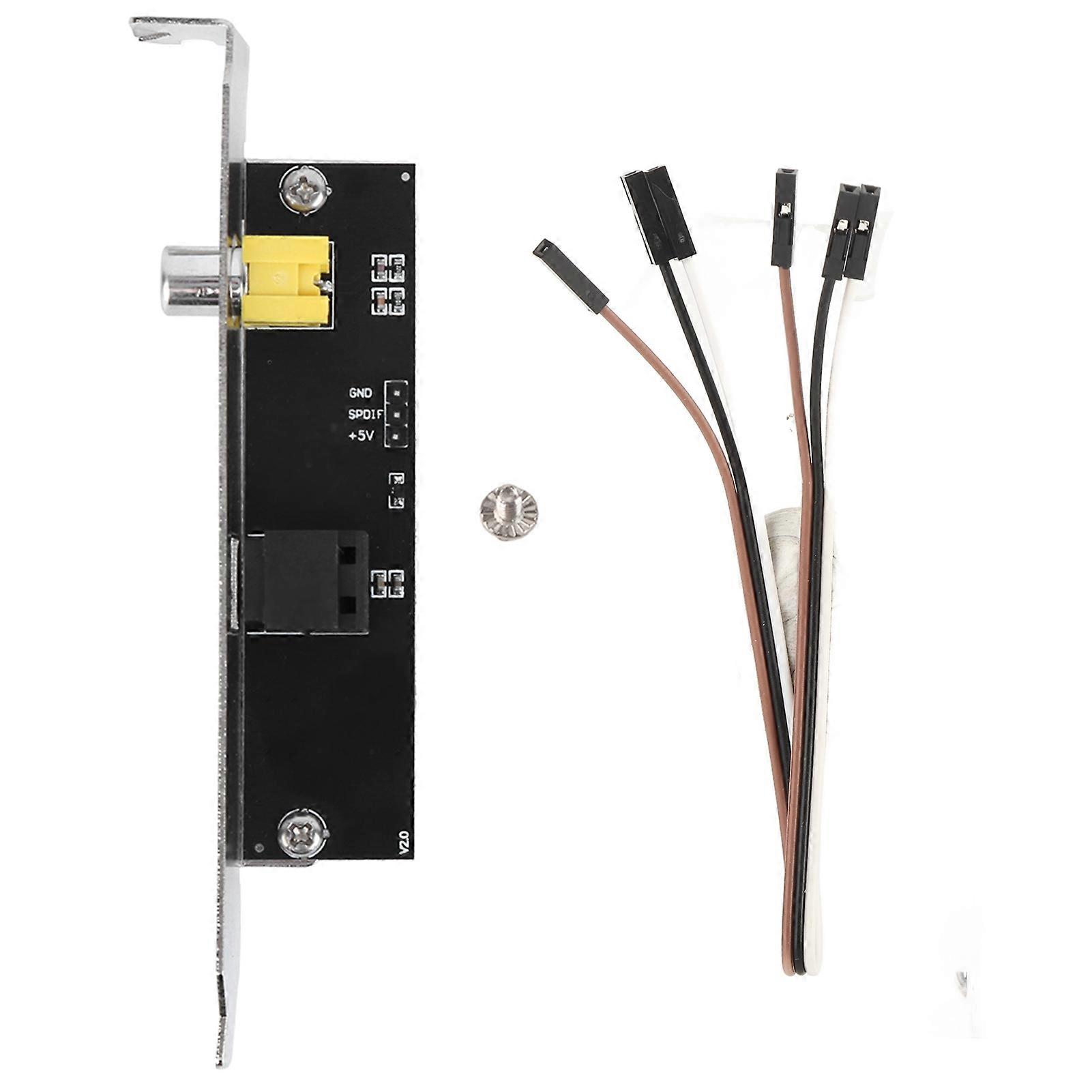 OutPlate Cable Bracket SPDIF Optical Electrical Components for ASUS ...