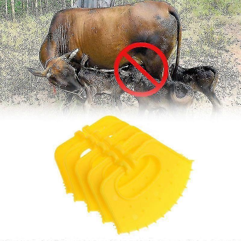 Calf Weaner Plastic Cow Nose Ring Anti-suction Milling Stop Puncture ...
