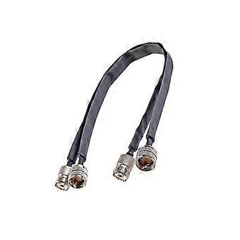 Window/door Pass Through Flat Rf Coaxial Cable So239 Uhf Female To Uhf ...