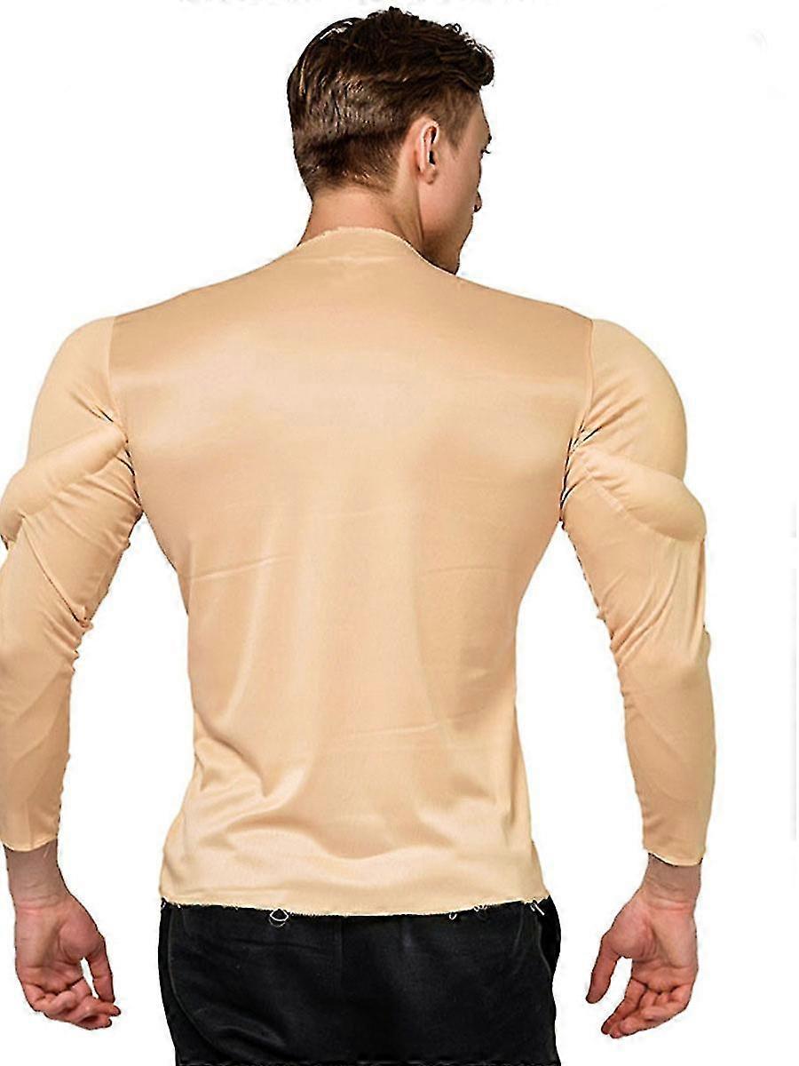 Men's Muscle Outfit Muscle T-Shirt Halloween Cosplay Costume | Fruugo UK