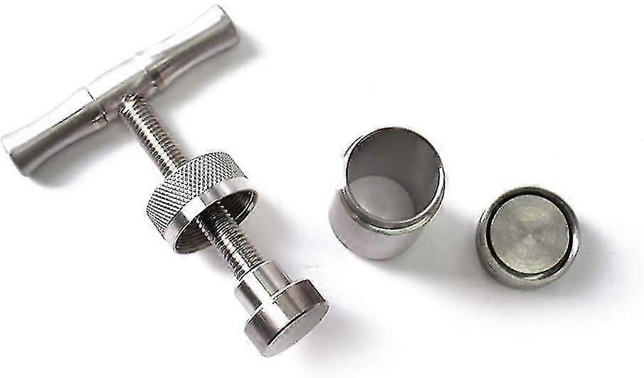 Stainless Steel Pollen Press T Press Handle Tool Heavy Duty Durable 100 ...