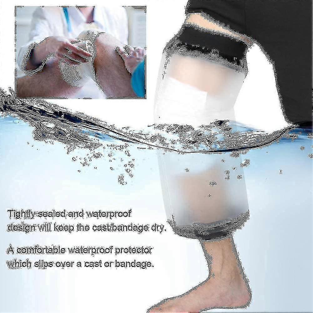 Waterproof Knee Cast Cover For Shower,waterproof Protectors Cast And ...