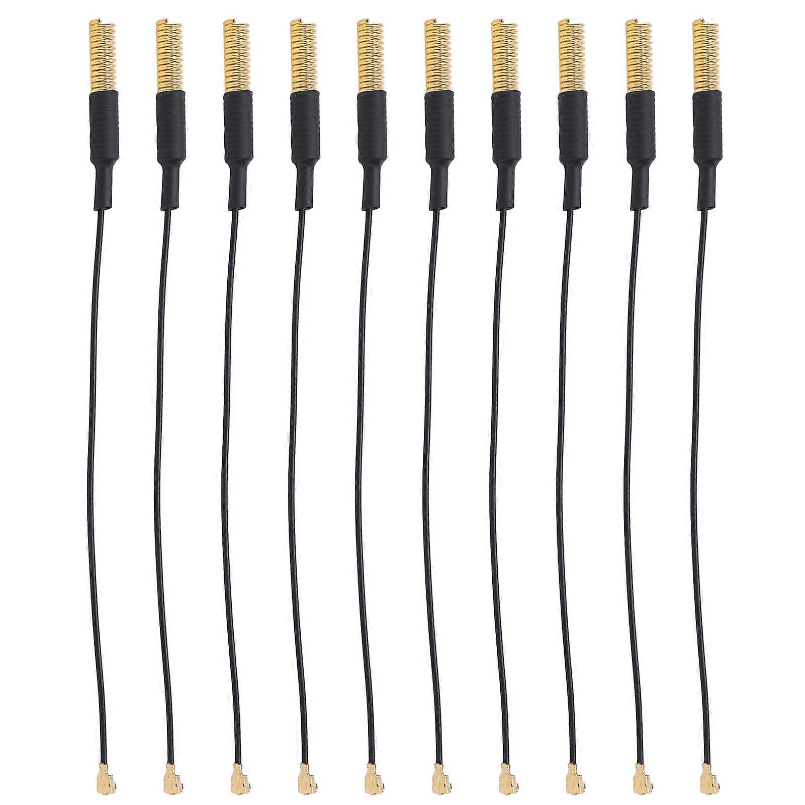 10PCS Semi Builtin Spring Antenna 433470MHZ IPEX Interface Pure Copper ...
