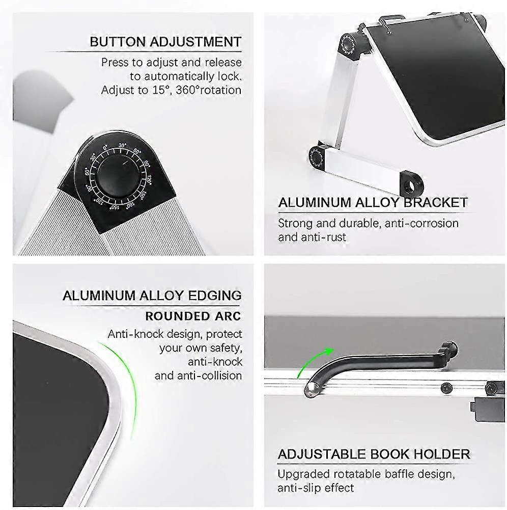 Book Stand Reading Stand, Adjustable Book Stand Height And Angle ...
