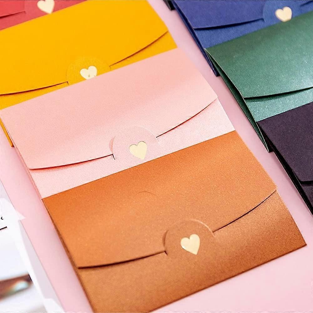 48 Pieces Mini Gift Card Envelopes, Multi Color Mini Envelope | Fruugo UK