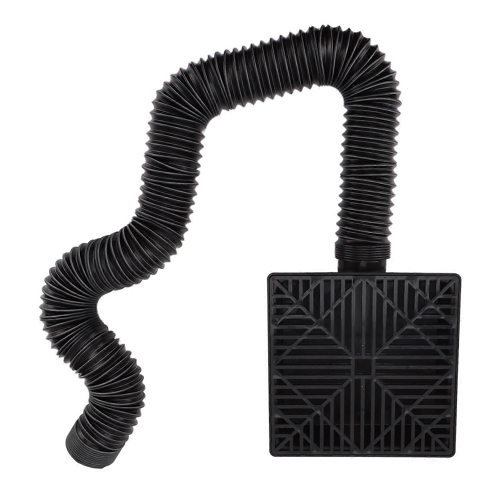 Black Gutter Downspout Extensions Catch Basin Low Profile Downspout ...