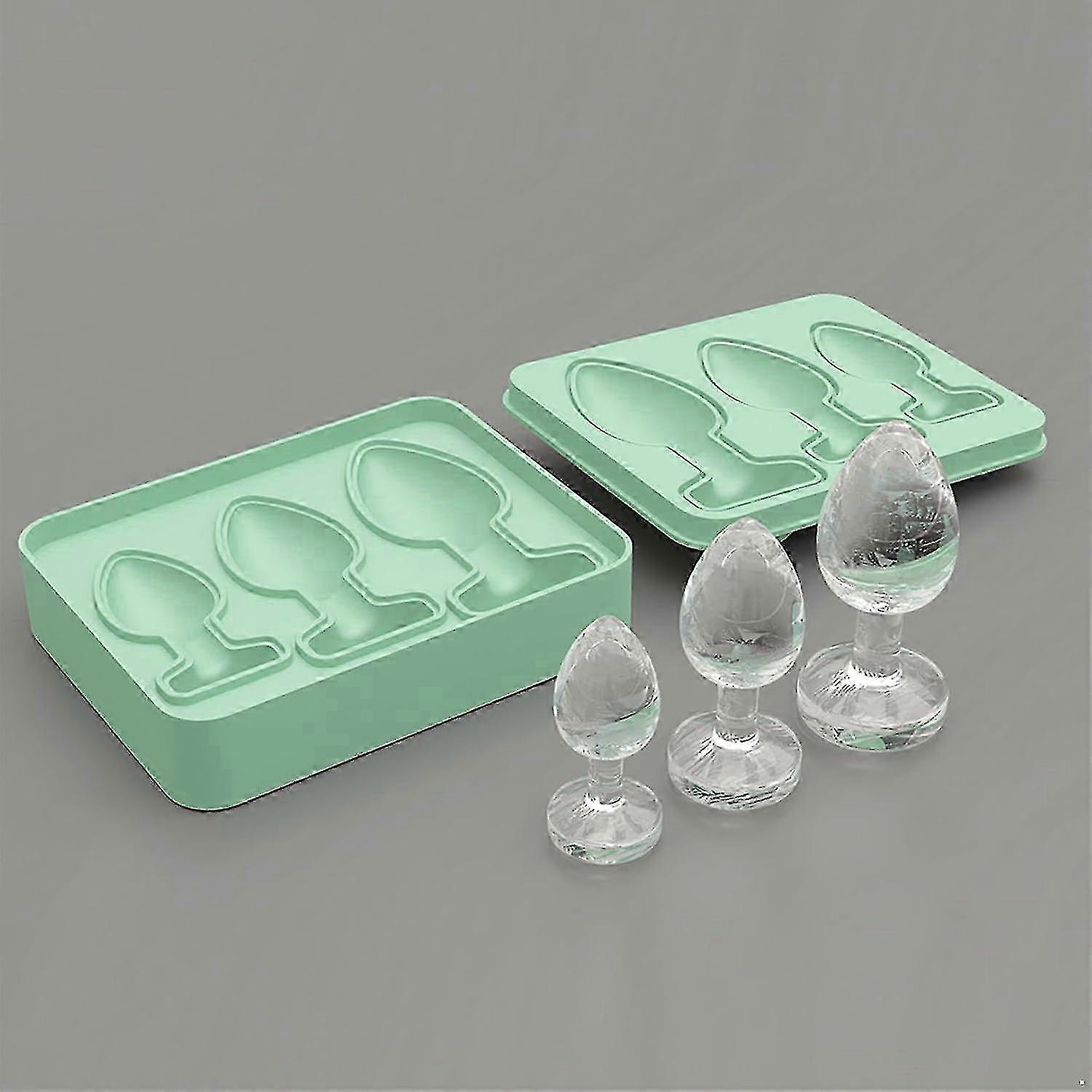 Prank Butt Plug Shaped Ices Cubes Trays, Funny Silicone Mold For Diy ...