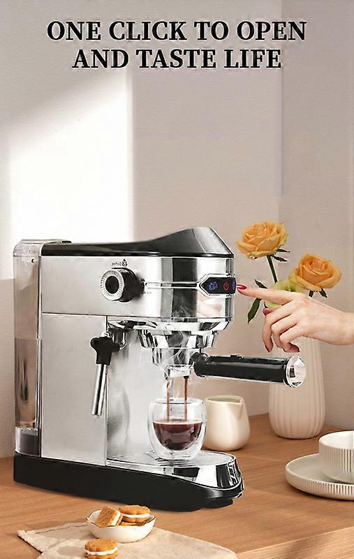 Coffee Machine Cappuccino Coffee Maker with Integrated Milk Frother ...