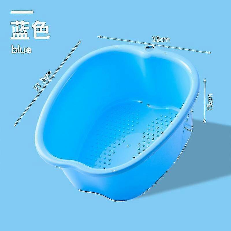 Thickened Foot Bath Bucket Plastic Soaking Foot Basin Sole Massage Foot ...