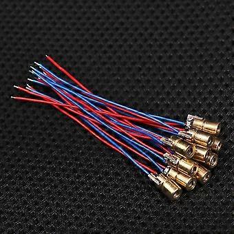 1/3/5/10pcs High quality Mini Laser diode 650nm 6mm 3/5V 5 million watt ...