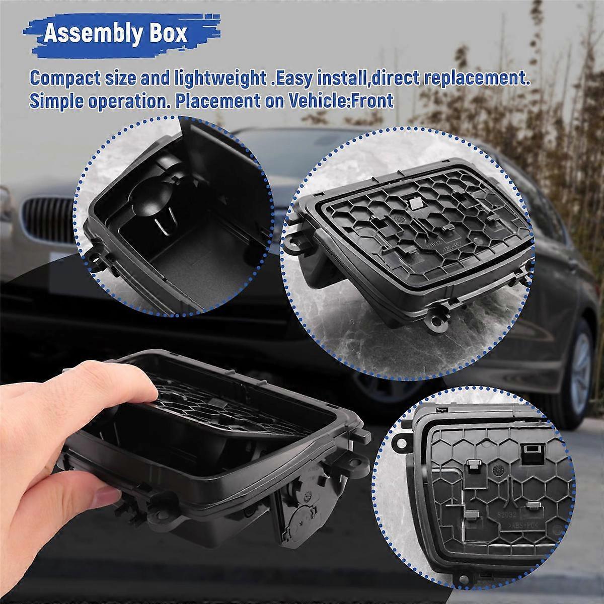 New Black Plastic Center Console Ashtray Assembly Box Fit For 5 Series ...