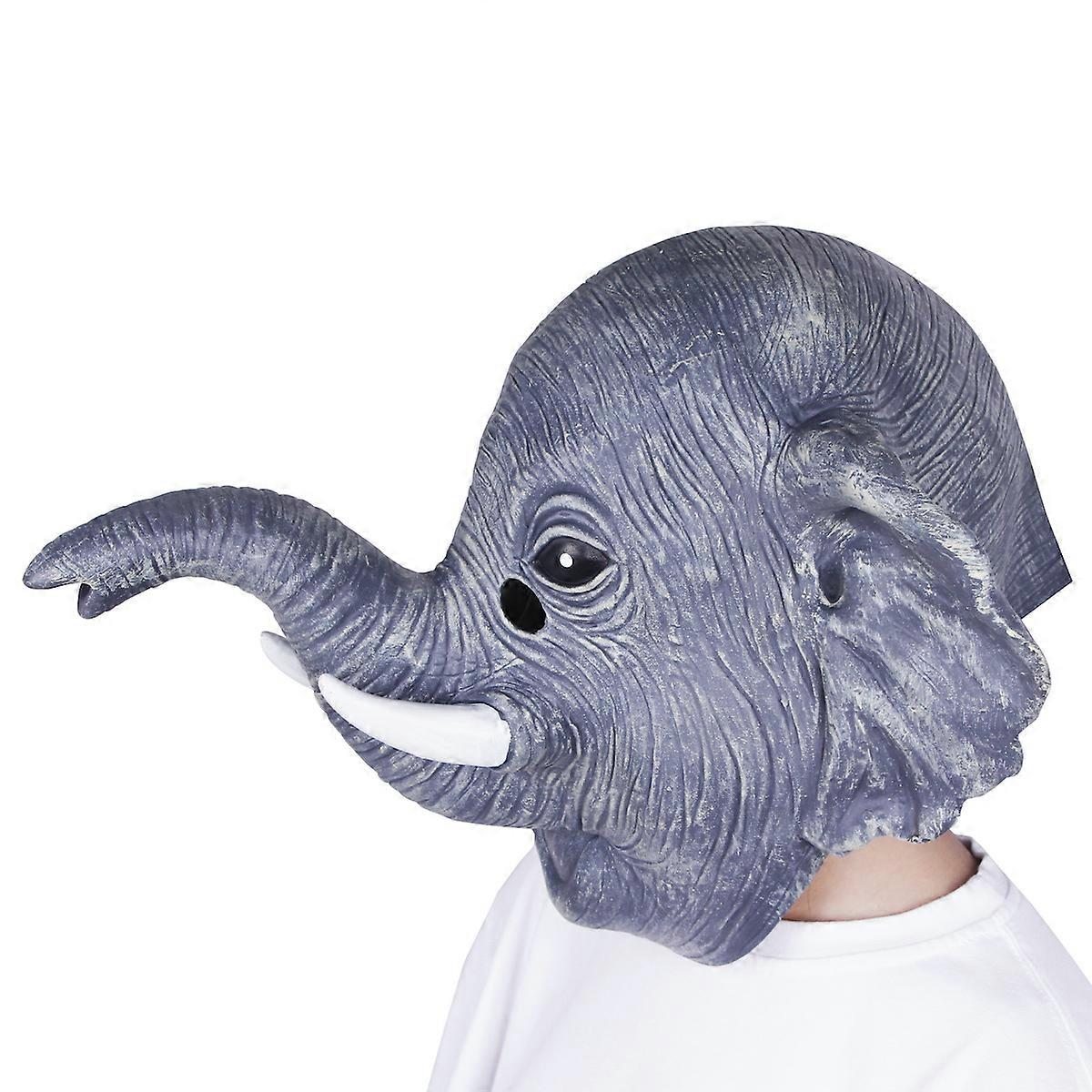 Elephant Animal World Mask Fancy Dress Halloween Cosplay Costume Mask ...