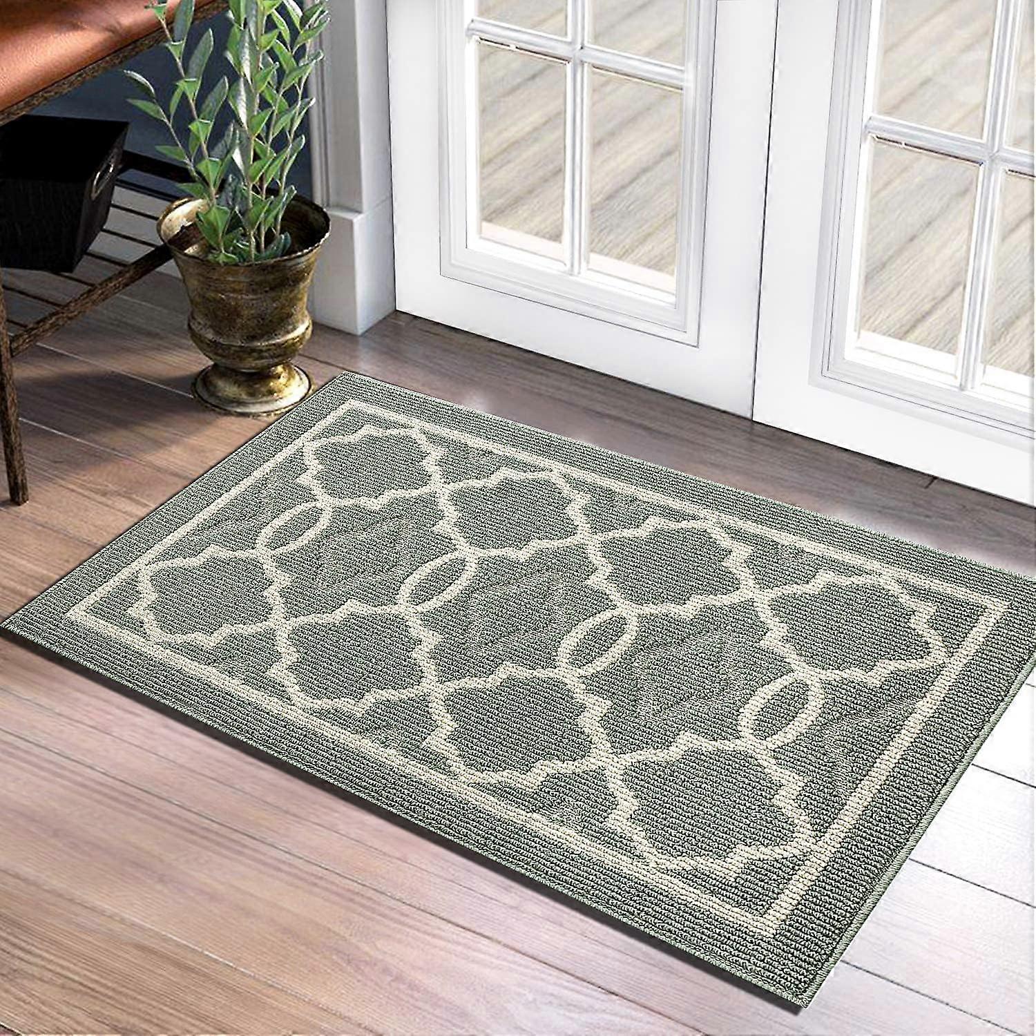 Dust Proof Door Mat, Indoor and Outdoor Anti-Slip Dirty Door Mat, Super ...