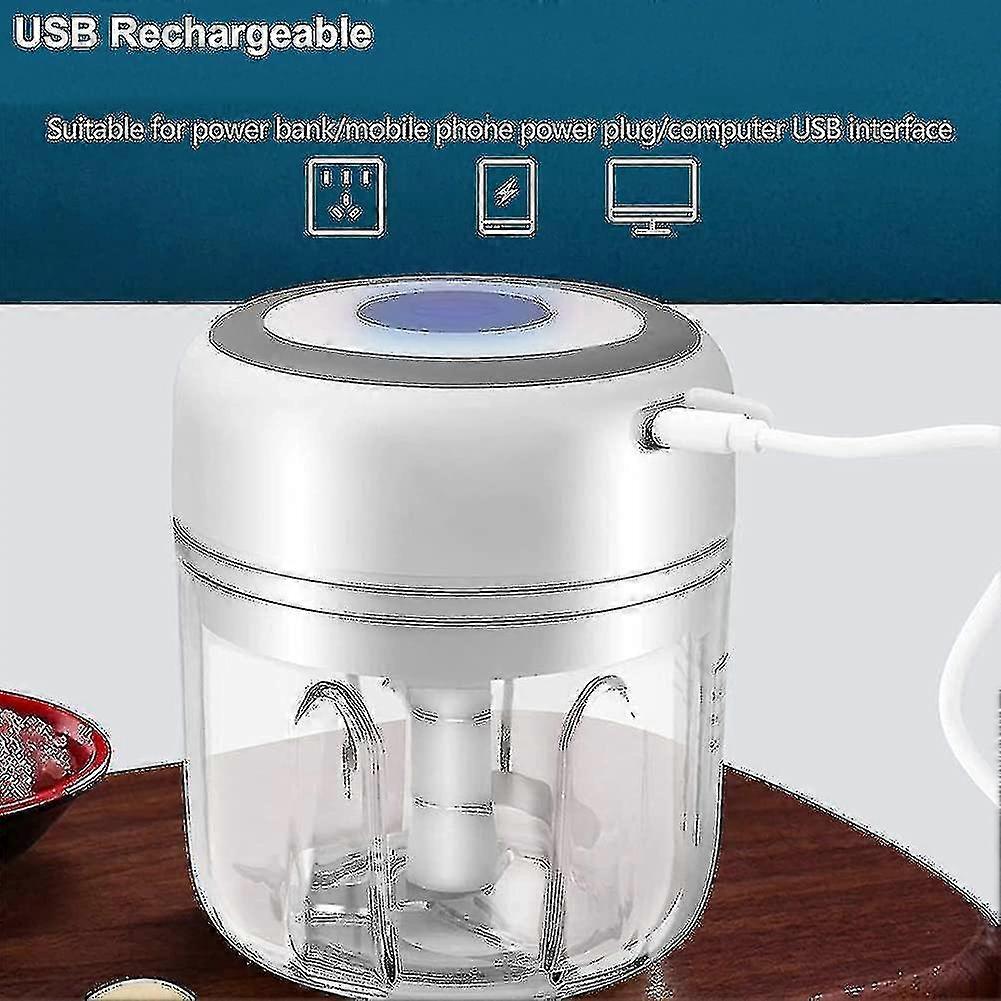 Electric Garlic Chopper Onion Chopper Wireless Electric Garlic Shaker ...