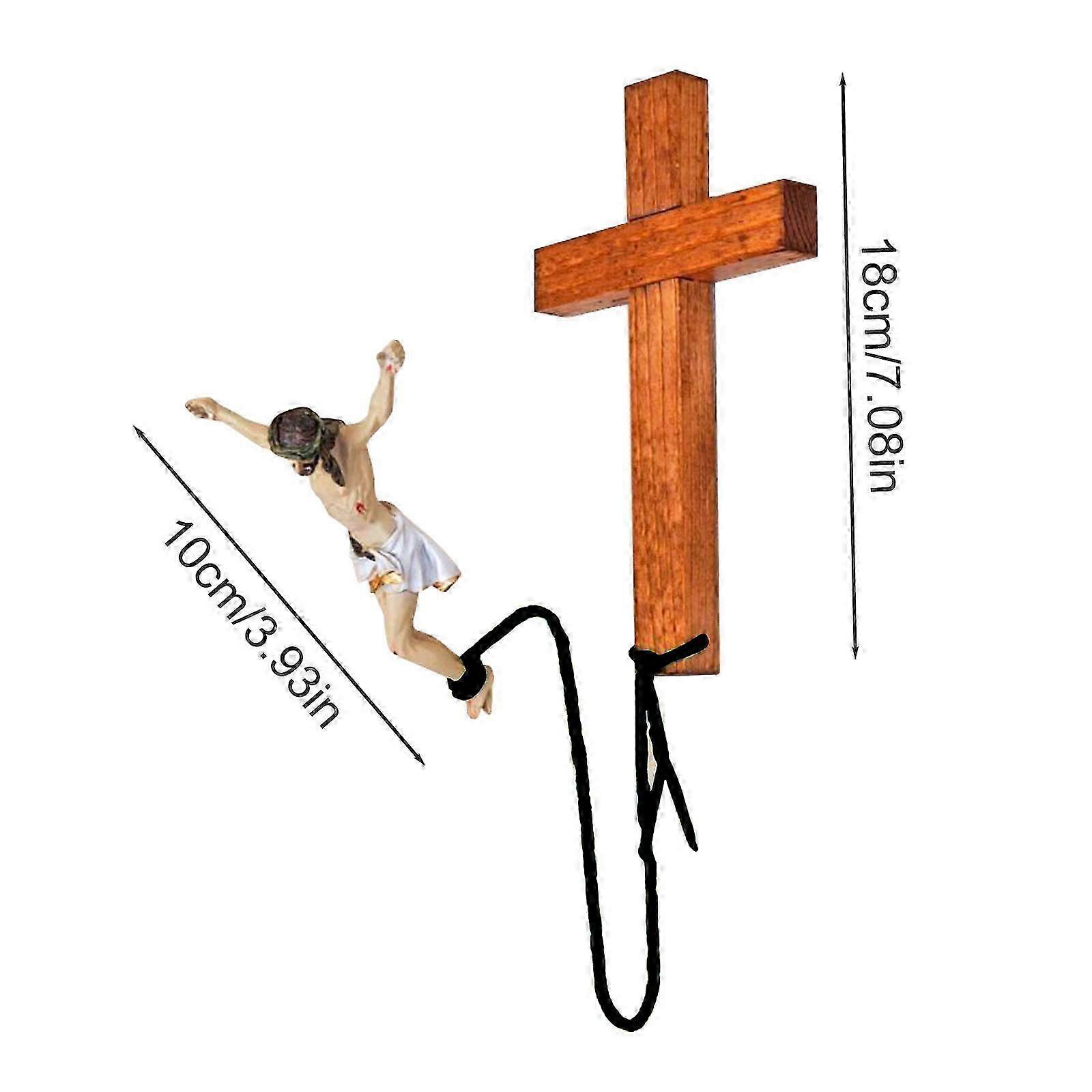 Bungee Jumping Jesus Religious Decorations Bungee Jumping Jesus Hanging ...