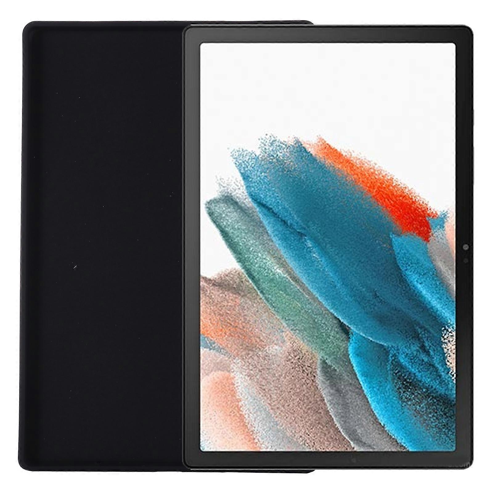 For Samsung Galaxy Tab A8 10.5 2021 Solid Color Liquid Silicone ...
