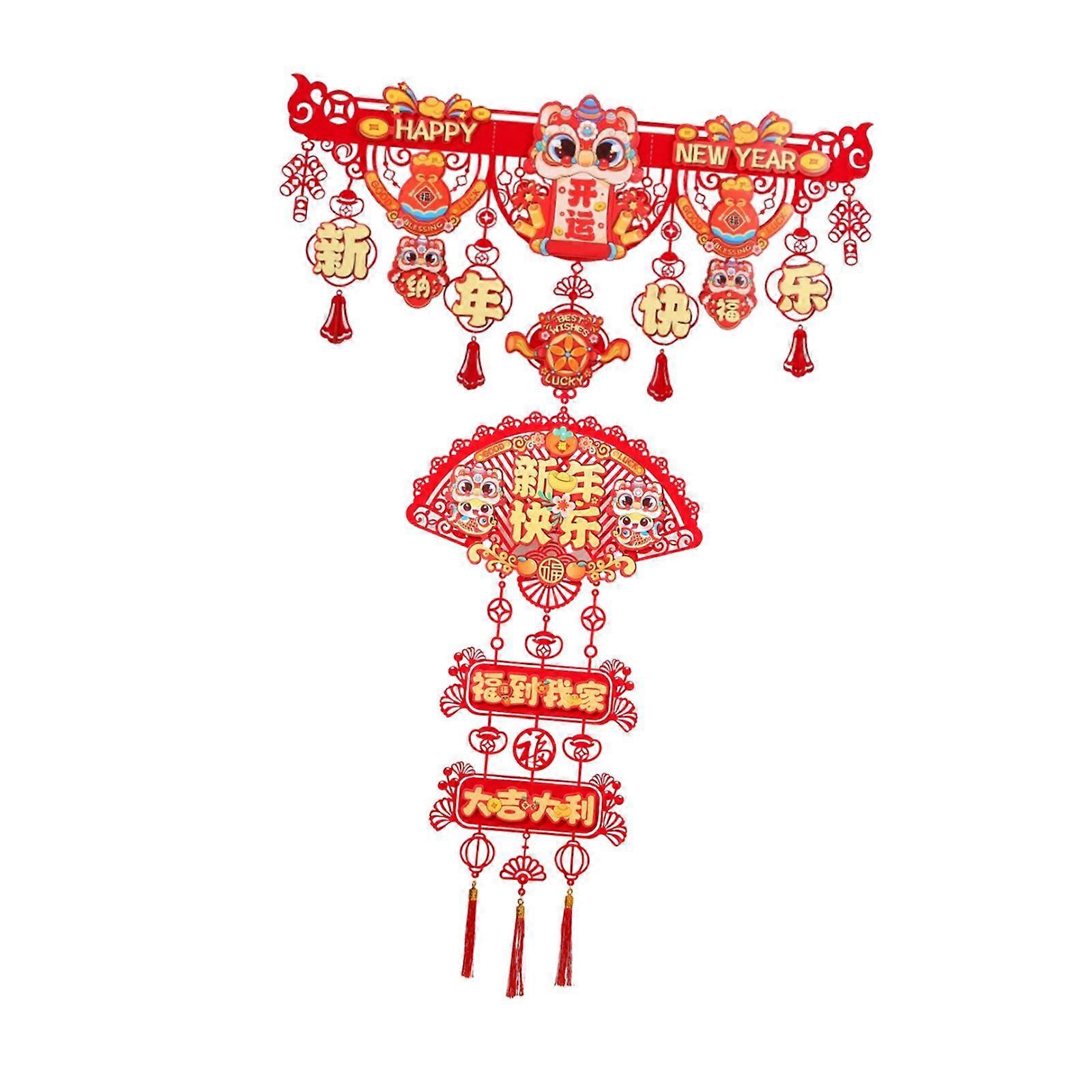 2025 Chinese New Year Decorations Snake Year Hanging Ornament Party ...