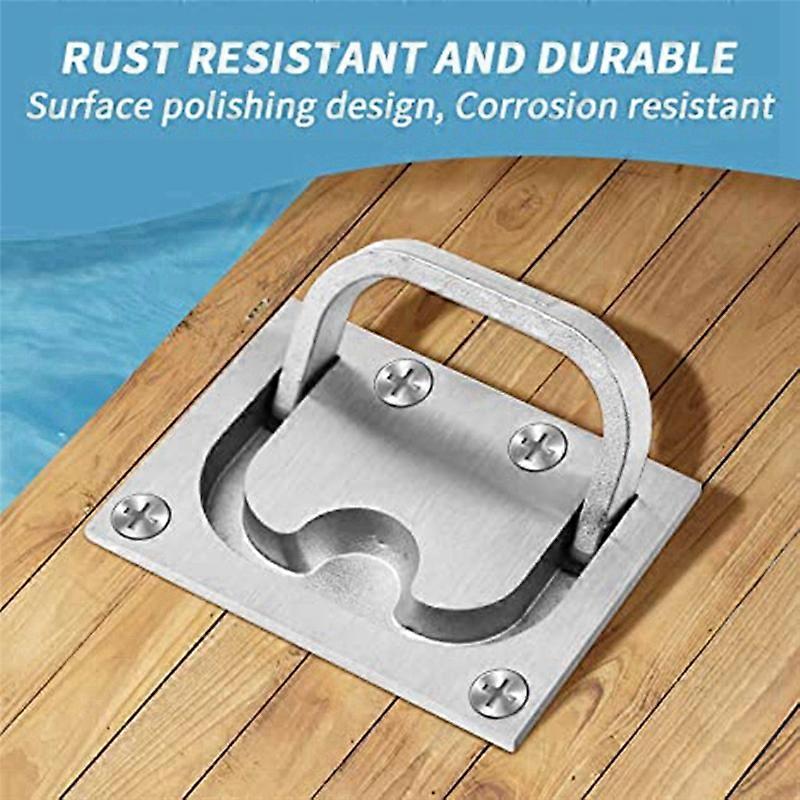 Stainless Steel Hatch Latch Solid Boat Hatch Handles for Boat Deck ...