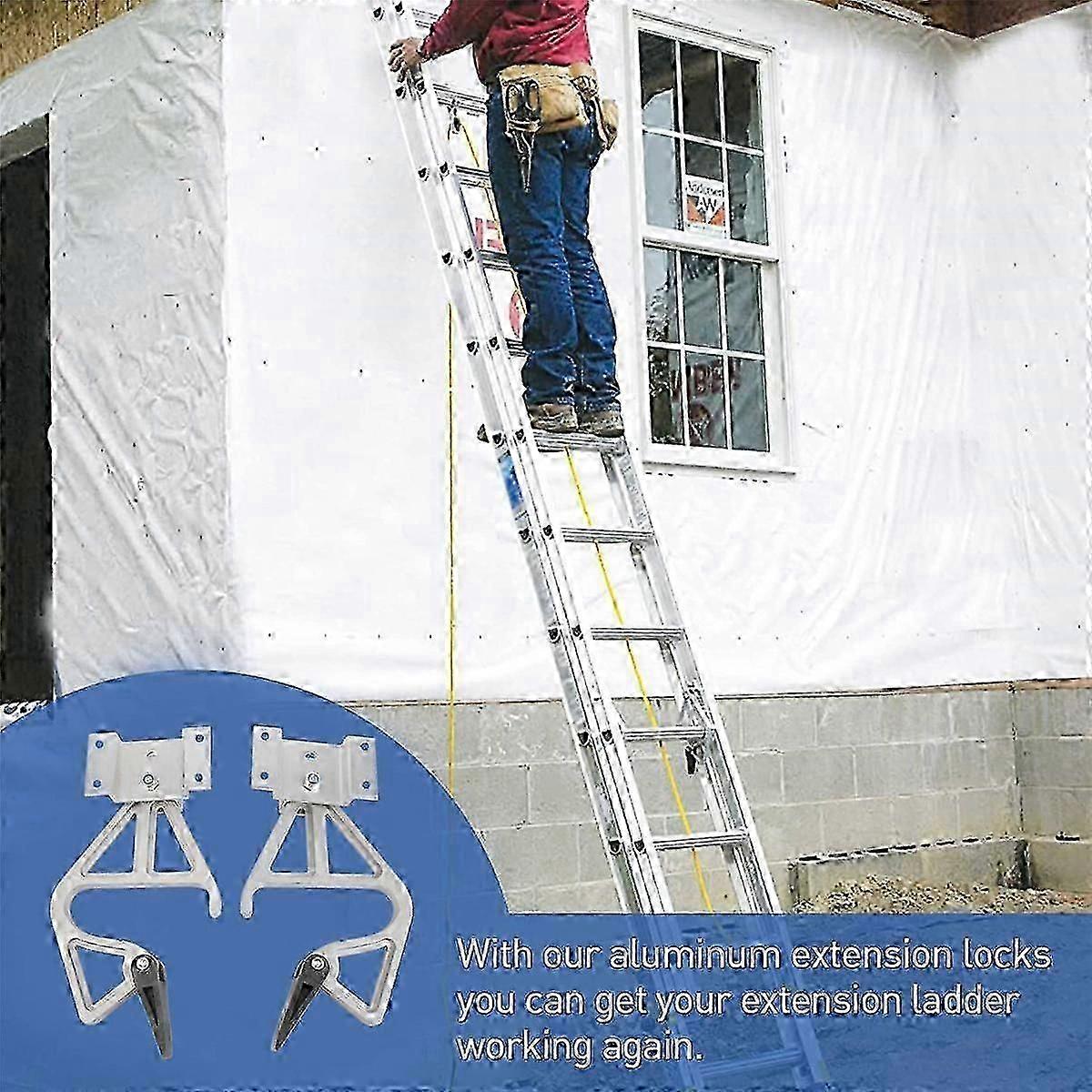 Extension Ladder Fixing Buckle Kit 28-11 Compatible Aluminum Extension ...