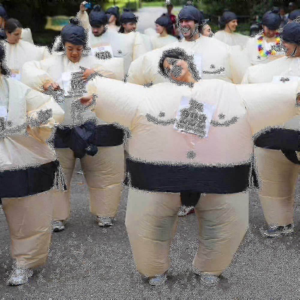 Sumo Wrestler Uniform Adult Inflatable Costume With Blower 2025 | Fruugo UK