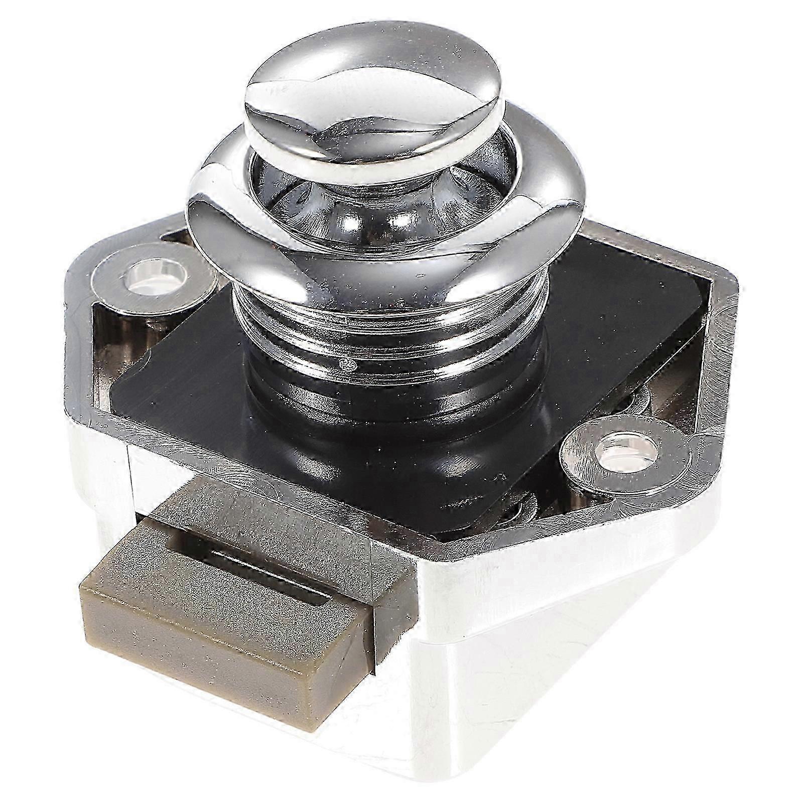 Push Button Latch Cupboard Latch Lock Plating Drawer Cabinet Latch Lock ...