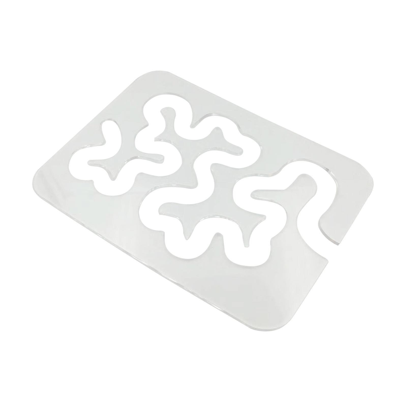 Simple Meander For Machine Reusable Quilting Template Ruler Acrylic ...