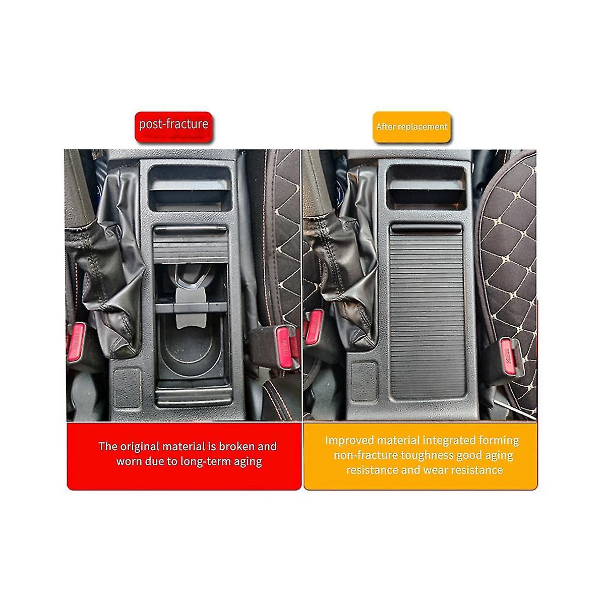 Car Center Console Slide Roller Cup Holder Blind Cover for XV ...