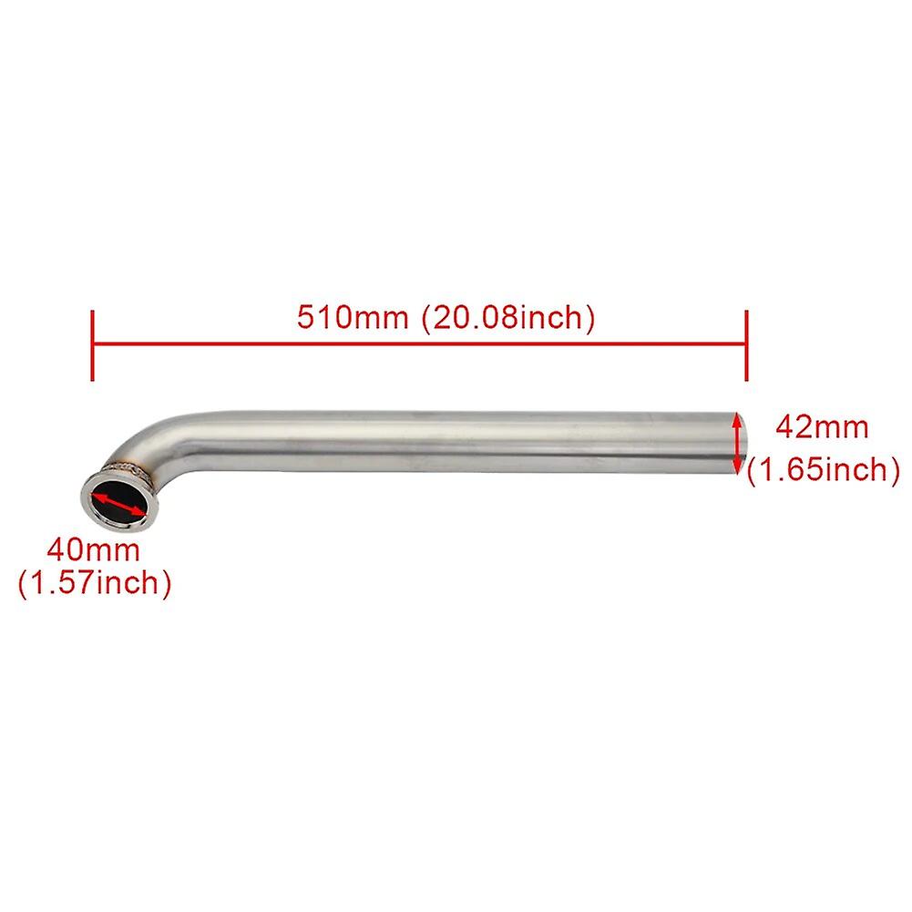 44mm Tial Wastegate Dump Pipe Pipe 304 Stainless Steel Dump Pipe V ...