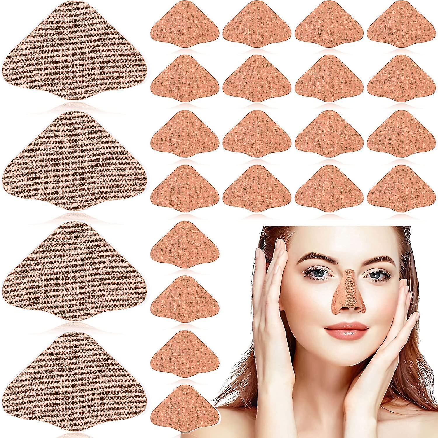 24 Set Sun Protection Nose Patch Uv Golf Patches For Sunscreen For Men ...