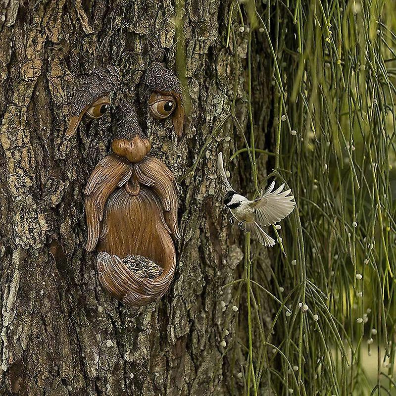 Tree Face, Tree Faces Outdoor, Tree Art, Tree Decorations Outdoor, Tree ...