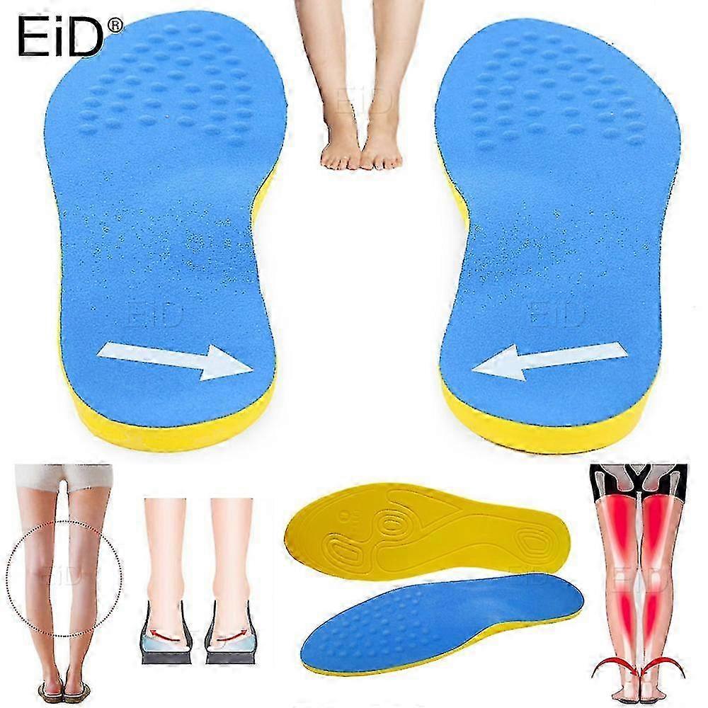 O/x Leg Orthopedic Insoles Correction Shoe Inserts For Arch Supports ...