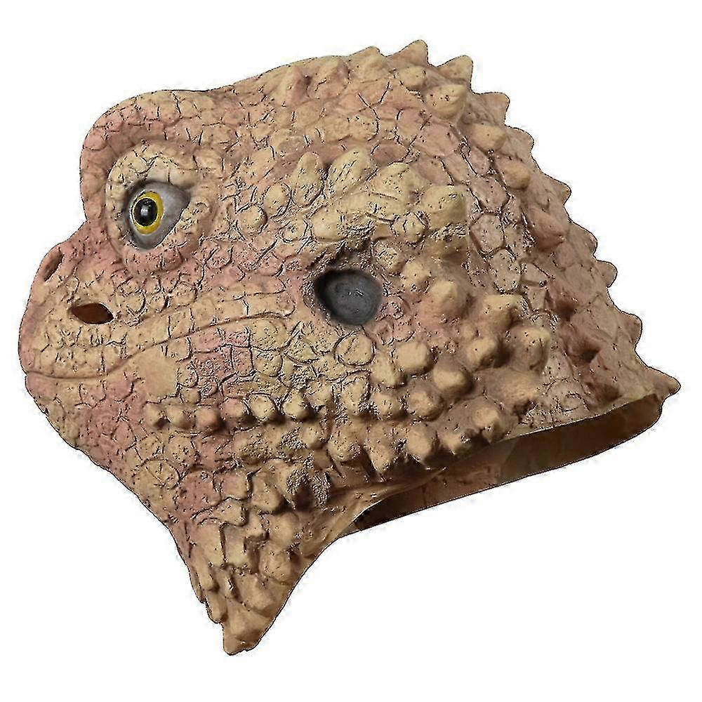 Halloween Desert Spiny Lizard Mask Animal Head Mask Halloween Costume ...
