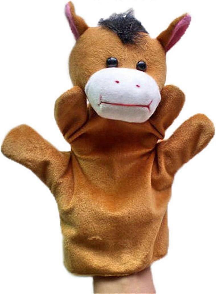 Pack of 5 Different Types Hand Puppets Giraffe, Eagle, Zebra, Horse ...