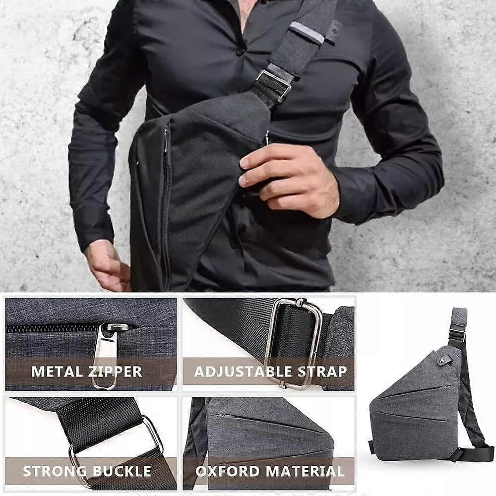 NEW Slim Carry, The Slim Carry Sling Bag Anti Theft Crossbody Bag For ...