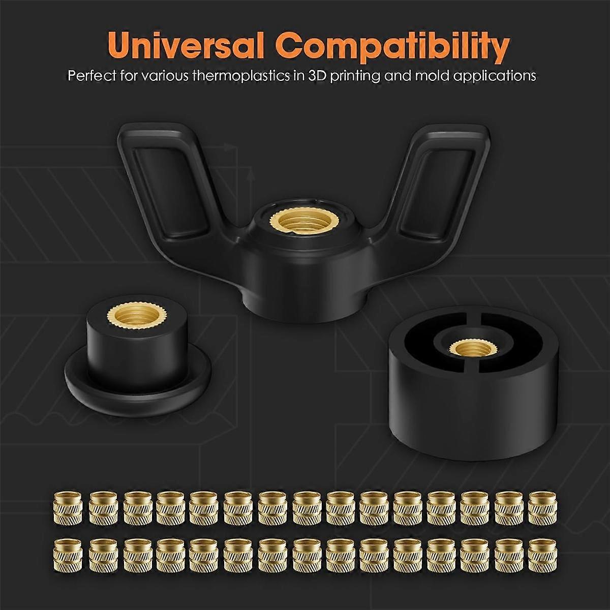 Heat-Set Threaded Inserts, Heat Set Insert for 3D Printing Components ...