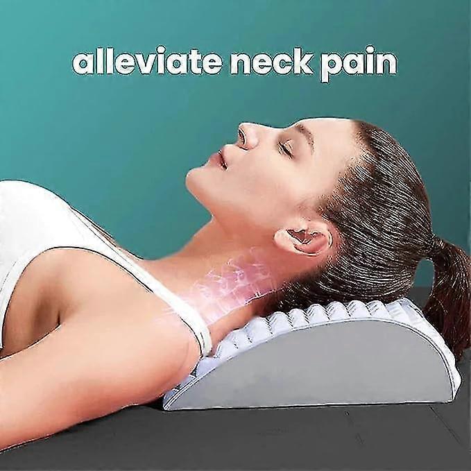 Neck And Back Stretcher - Acemend Back Neck Cracker For Lower Back Pain ...