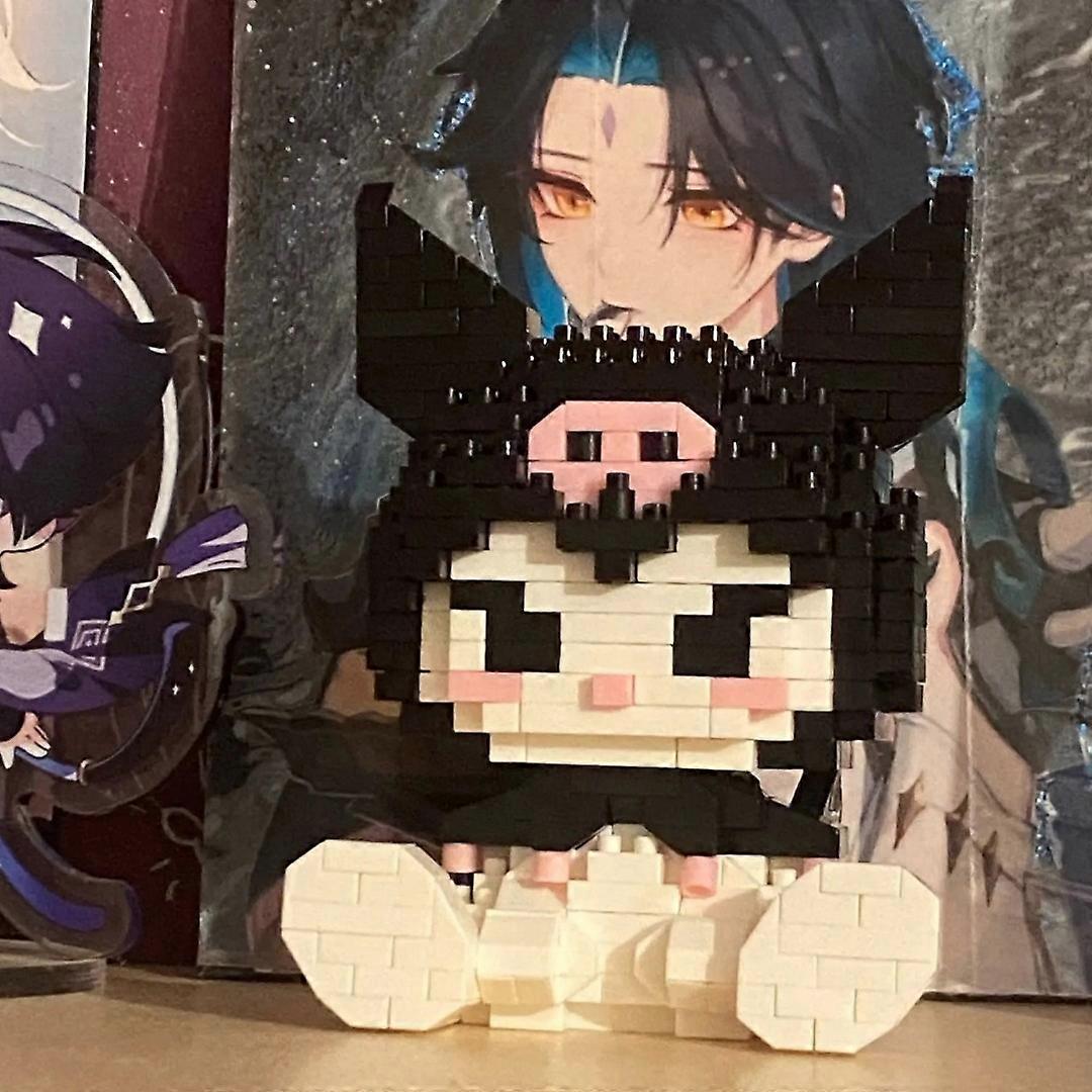 Hello Kitty Building Block Assembled Toys Decorative Ornament Sanrio ...