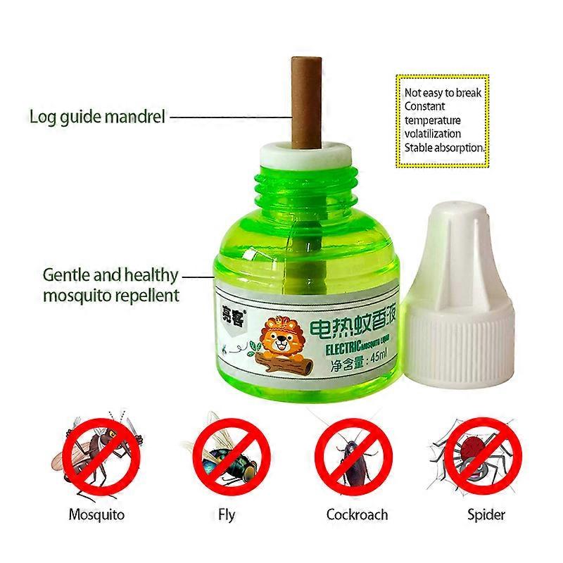 Electric Mosquito Liquid Mosquito Repellent Refillable Protector Indoor ...
