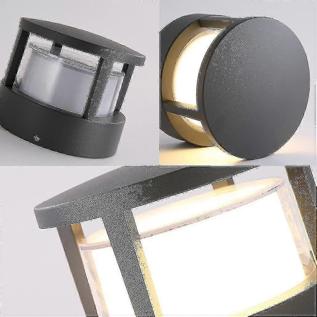 Led Outdoor Garden Bollard Light, Ip65 Design Indoor Wall Light ...