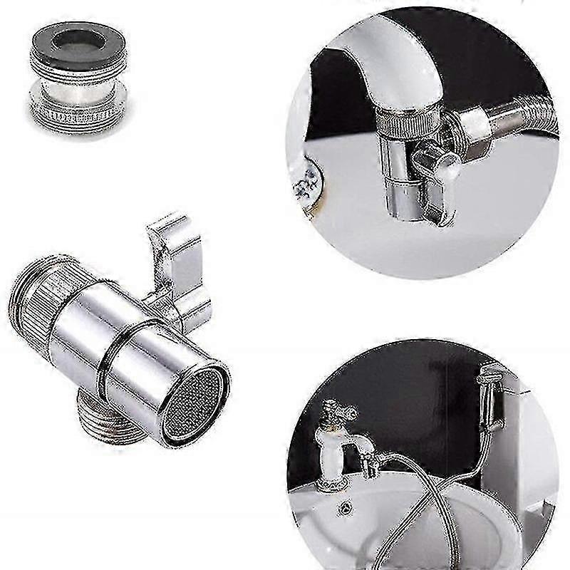 Switch Faucet Adapter Kitchen Sink Splitter Diverter Valve Water Tap ...