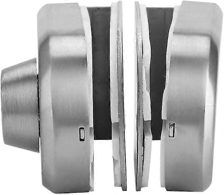 Stainless Steel Glass Door Hinge, Anti-theft Security Lock With Keys ...