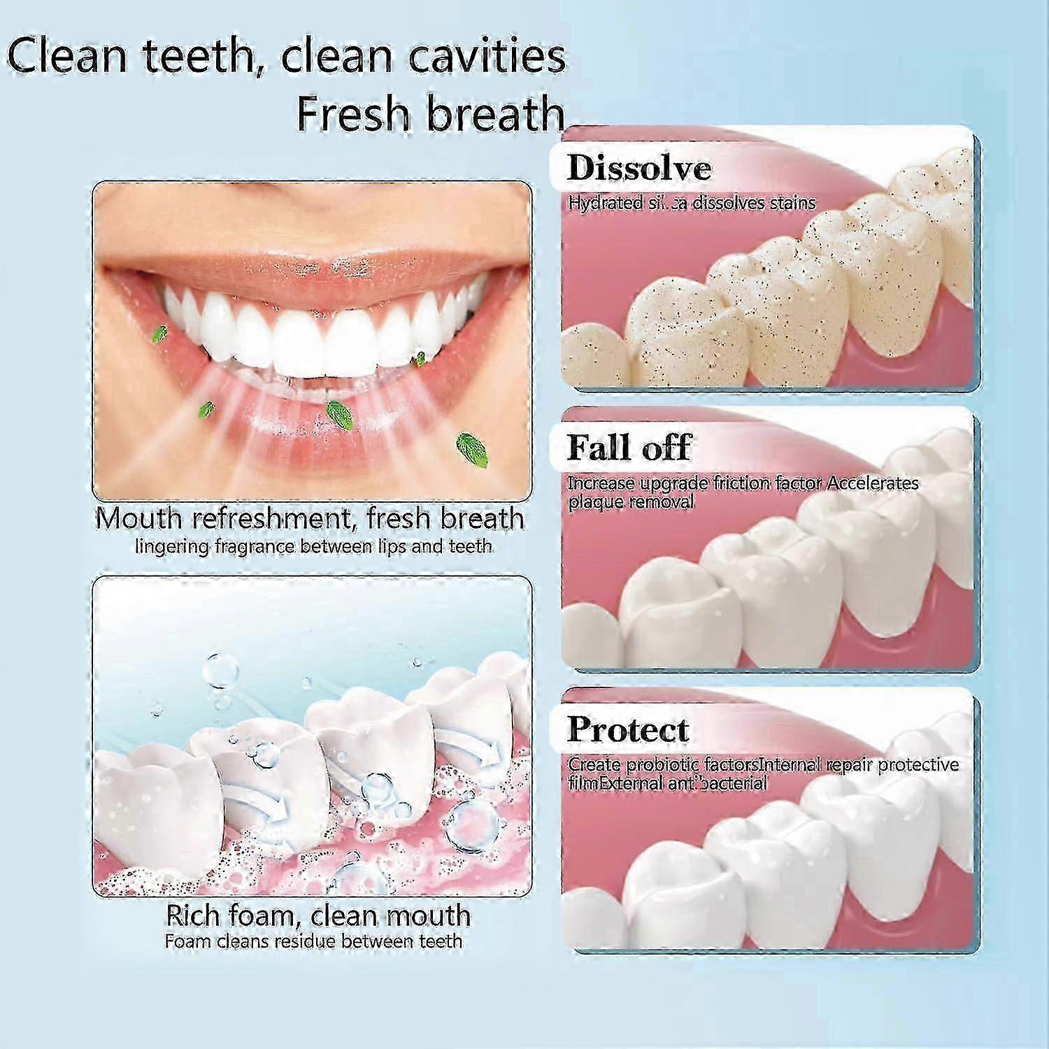 SP-6 Probiotic Whitening Toothpaste Brightening & Stain Removing SP6 ...