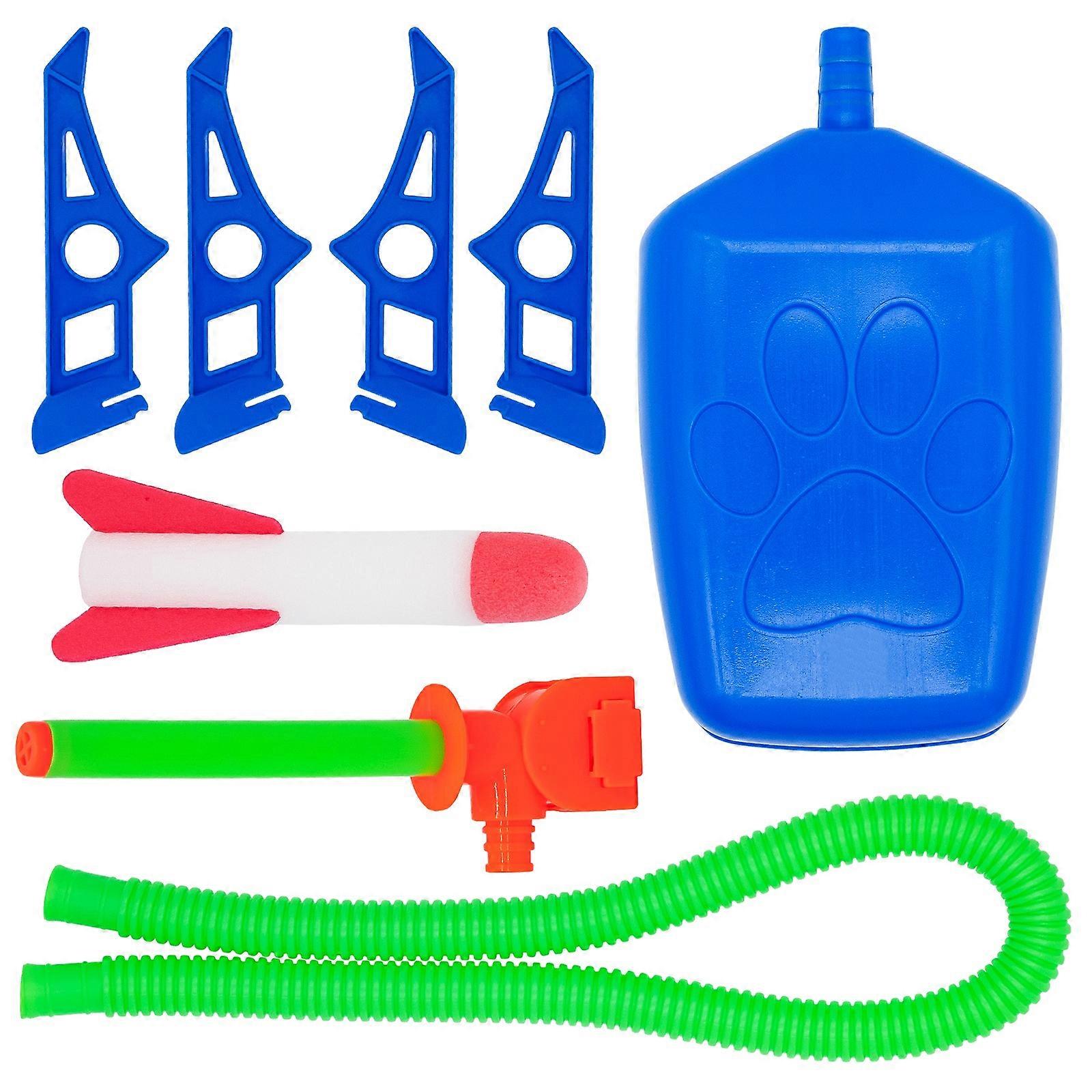 Children's Foot-stepping Small Rocket Toys Outdoor Luminous Ejection ...