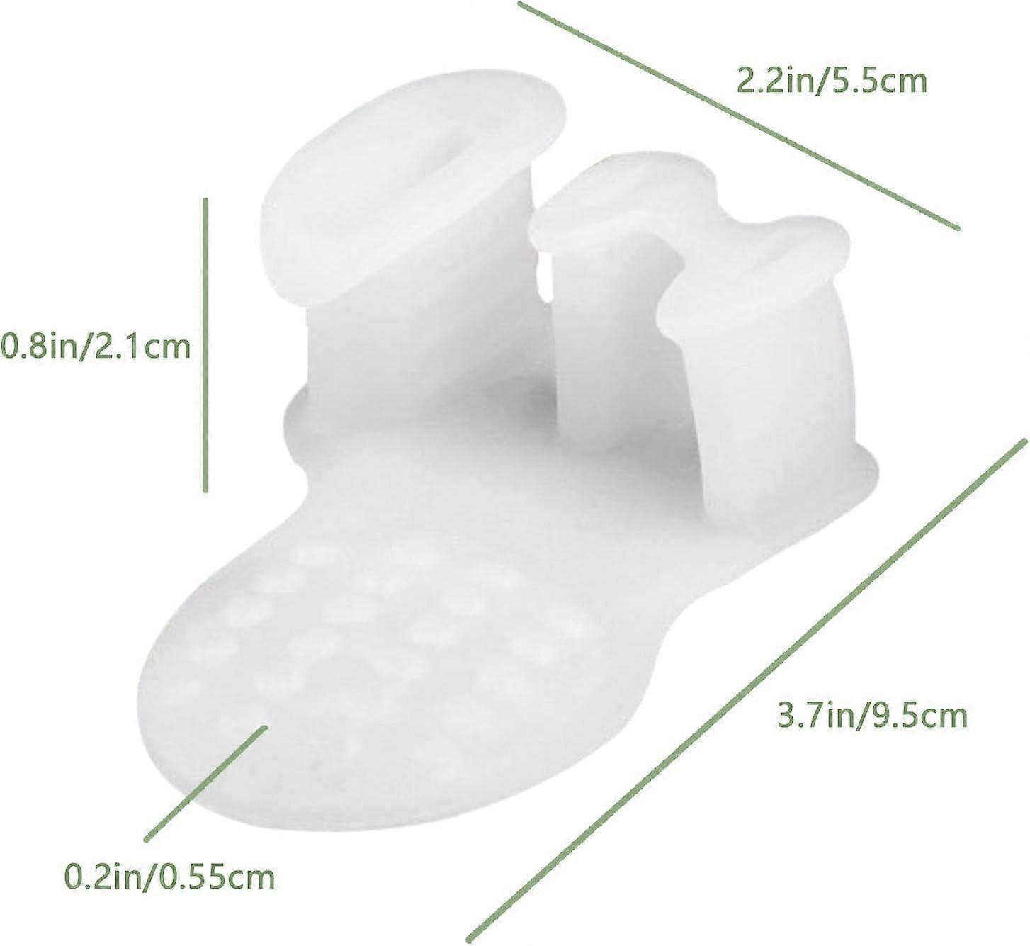 Metatarsal Pads with Toe Separators for Women Men, 2 Pairs Gel Foot ...