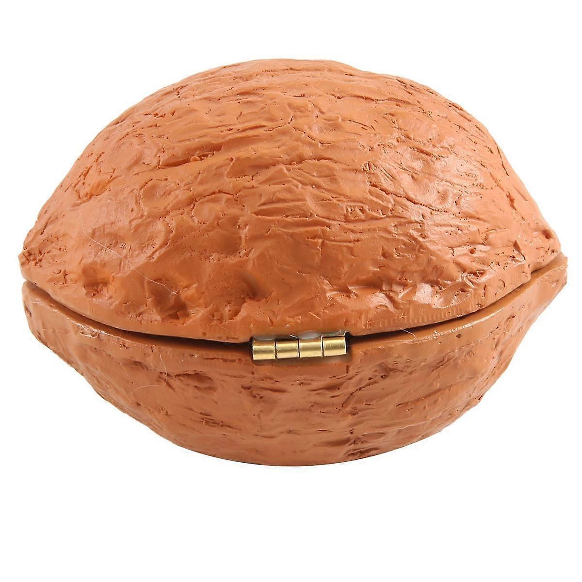 Walnut Shell , Library,Handmade Walnut Shell Doll House, Resin Nut ...