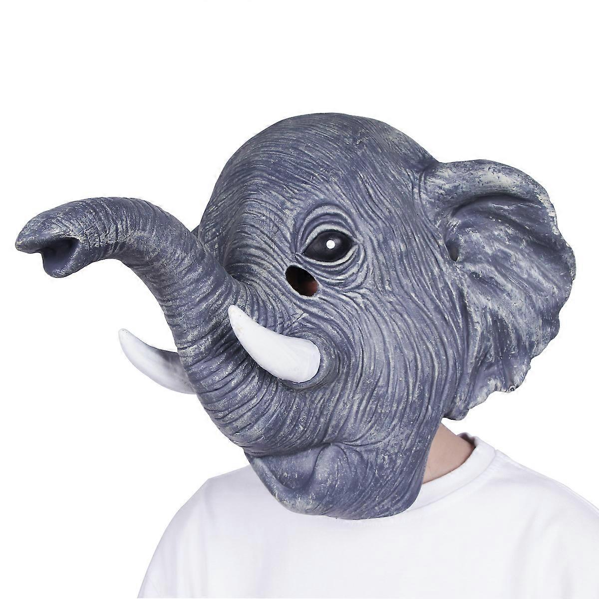 Elephant Animal World Mask Fancy Dress Halloween Cosplay Costume Mask ...