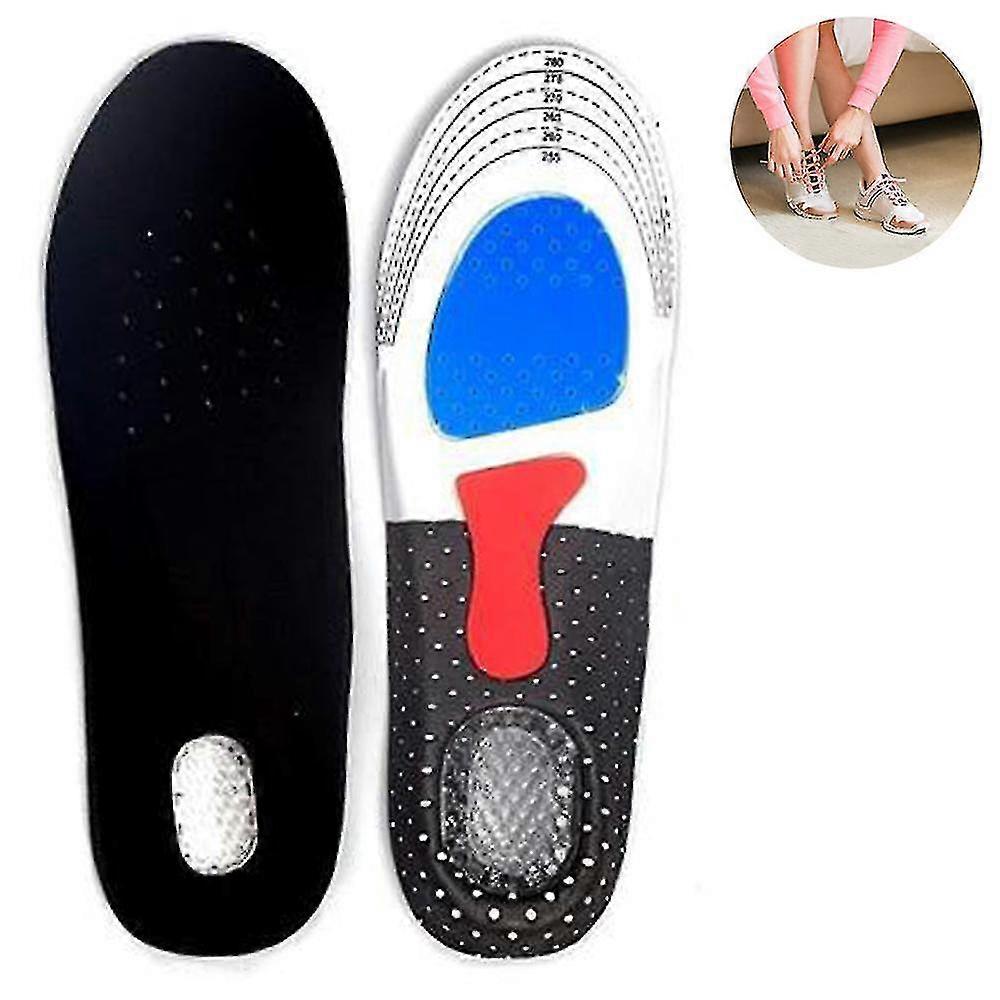 Women's Orthotic Insoles Full Length Shoe Inserts Replacement Running ...