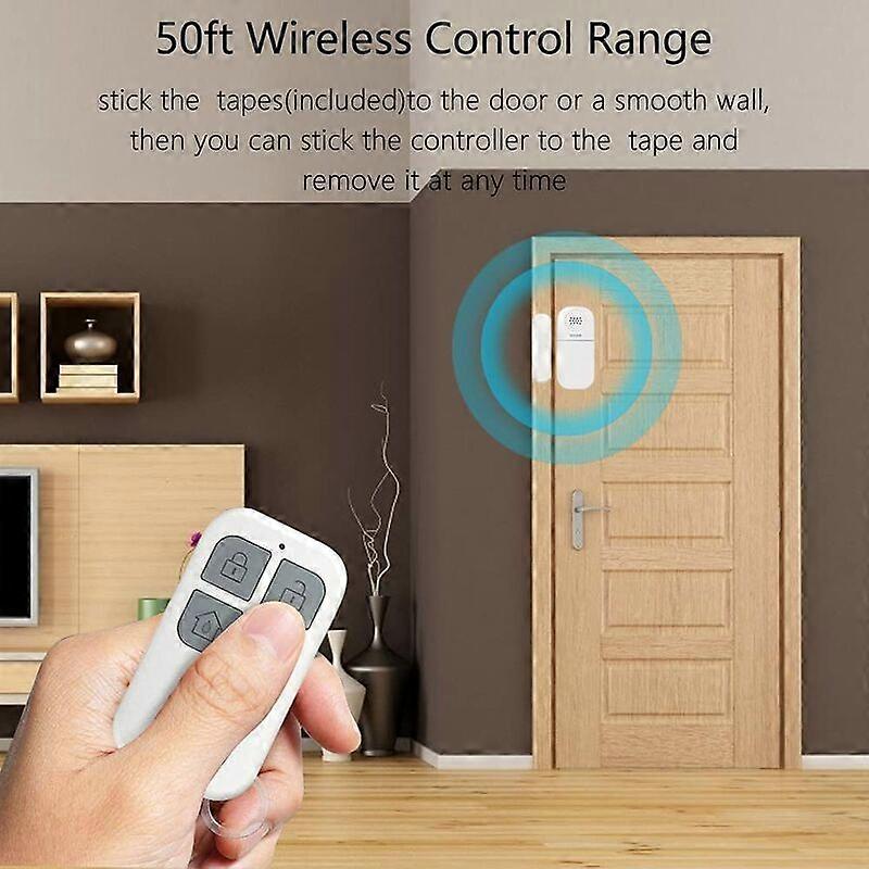 Window and Door Siren with 130dB Loud Siren, Battery Powered Child ...